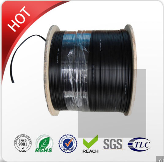 2 Core Outdoor FTTH Fiber Optic Cable Internet Connection Long Distance ...