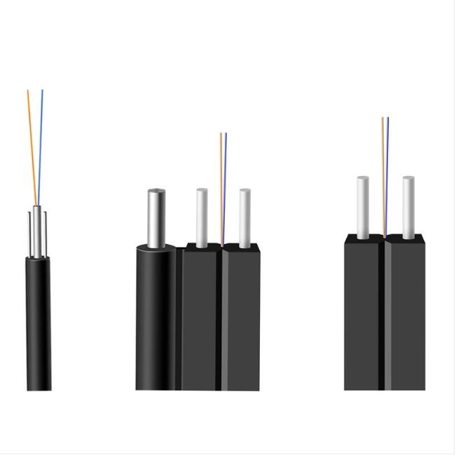 Outdoor Fiber Single Mode G. 657A1 G. 657A2 Fibre Optic FTTH Drop Cable