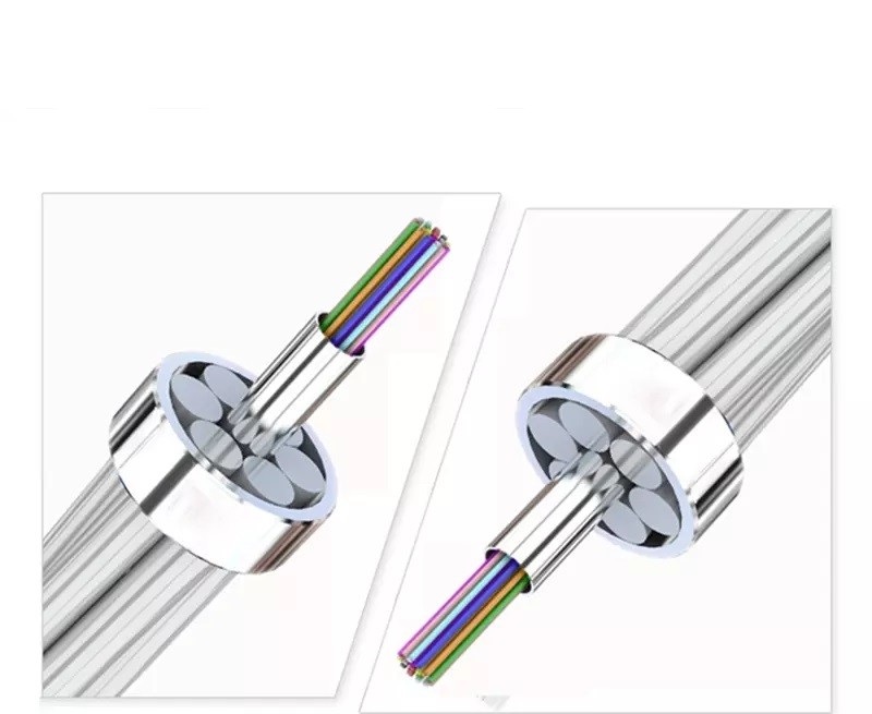 Multi Mode PBT Type OPGW Optical Ground Wire Large Diameter and Fiber ...