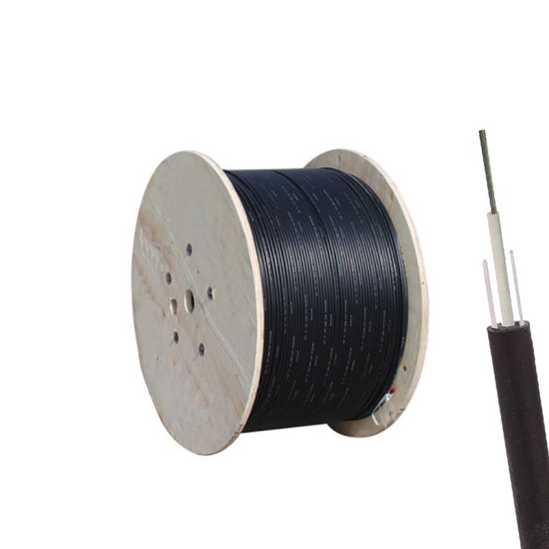 Outdoor Aerial Fiber Optic Cable GYFXTY 4 Core Central Loose Tube Non ...