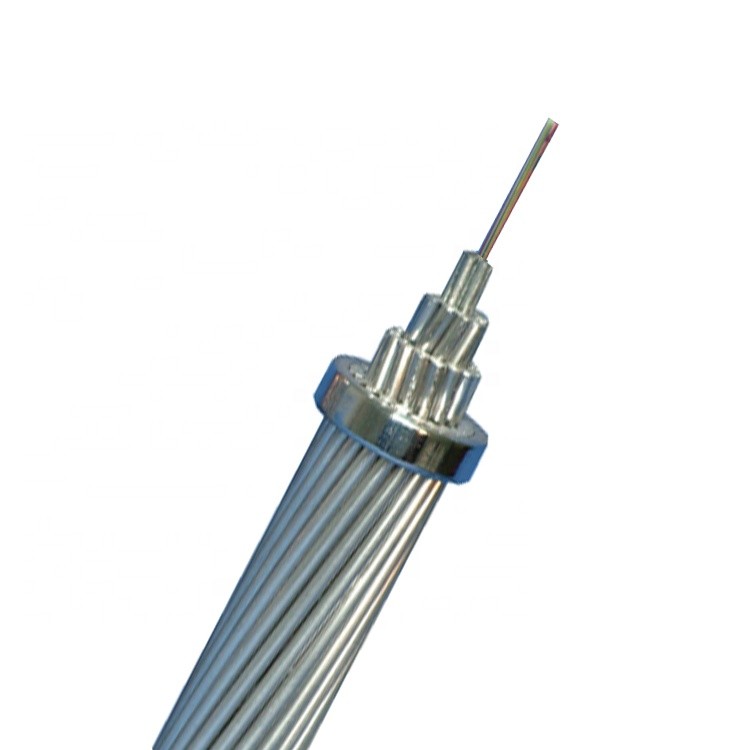 aluminum tube Power system OPGW/OPPC/OPLC 96core hybrid fiber optic ...